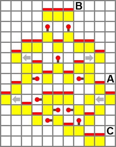 Programmable four digit PIN lock Minecraft Map